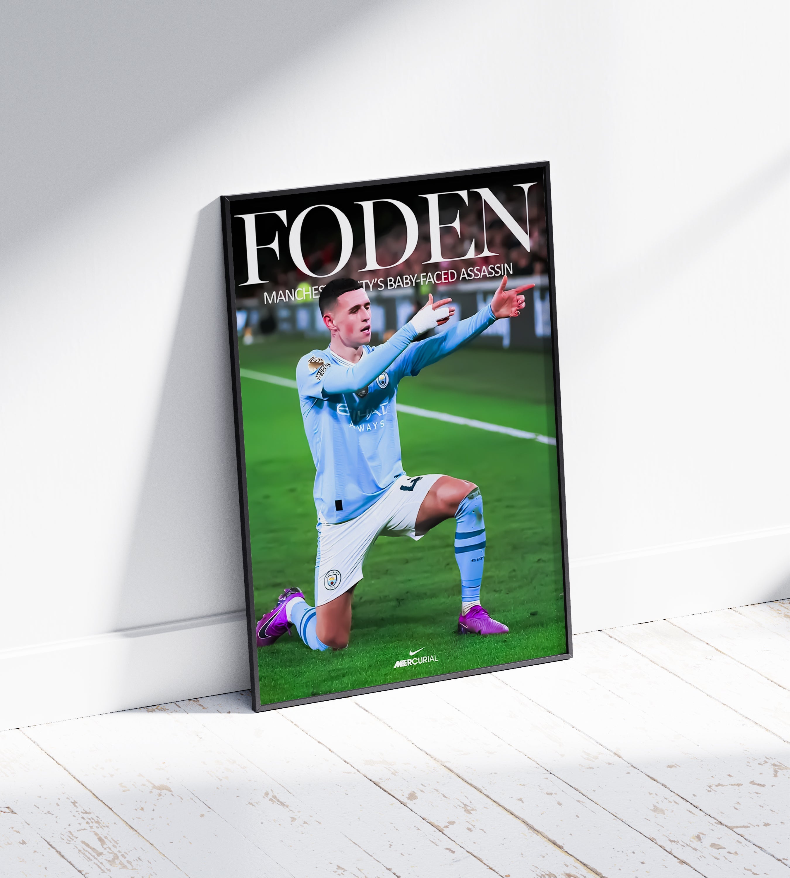 Phil Foden 'Baby Faced Assassin' Poster – Top Bins Posters
